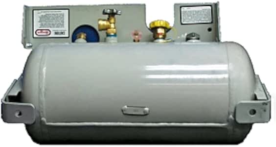 Manchester Tank 6813 10 x 23 Horizontal 7.1 Gallon Capacity LP Tank ...