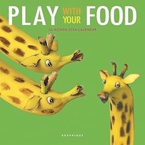 Amazon.com : Play With Your Food Mini Calendar : Wall Calendars ...