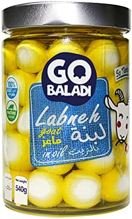 Go Baladi, Labneh Goat Balls, Lebanese fresh cheese, dairy product 100% ...