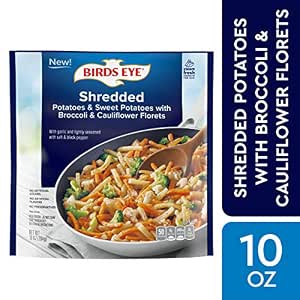 Birds Eye Shredded Potatoes & Sweet Potatoes with Broccoli ...