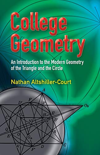 Amazon.com: College Geometry: An Introduction to the Modern Geometry of ...