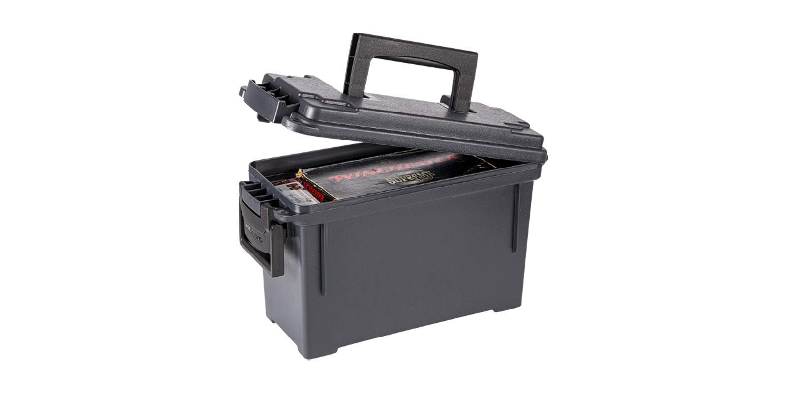 Plano Field Ammo Box .30 Caliber, Black, Lockable Ammunition Storage ...