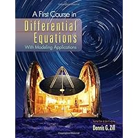 A First Course in Differential Equations with Modeling Applications ...