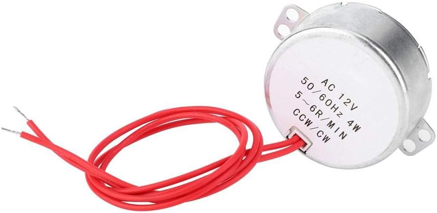 BGDR Synchronous motor, TYC30 Synchronous Motor AC 12V 4W 5-6RPM CCW/CW ...