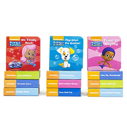 Nickelodeon Bubble Guppies - My First Library Board Book Block - Want ...