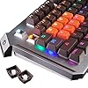 Bloody Gaming B740 Wired Optical Gaming Keyboard with Ergonomic Wrist ...