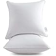 Amazon.com: Oubonun 26 x 26 Pillow Inserts - Set of 2 - 100% Cotton ...