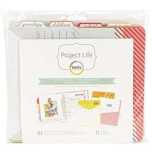 Amazon.com: Project Life My Story Pages, 6 x 8-Inch
