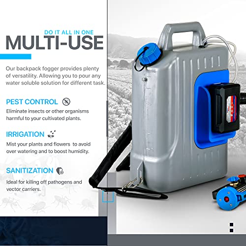 AlphaWorks Fogger Machine Disinfectant Hydroponics ULV Sprayer 48V DC ...