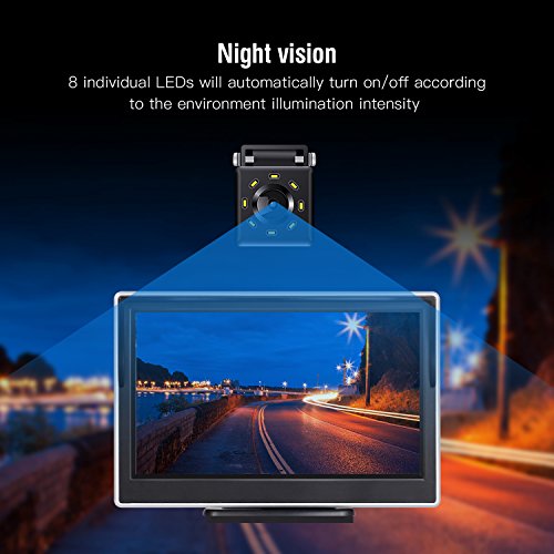 TOGUARD Wireless Backup Camera and Monitor Kit with Stable Digital ...