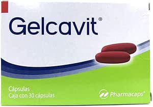 Gelcavit Vitaminas Y Minerales 30 Cápsulas Pharmacaps.: Amazon.com.mx ...
