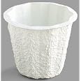 Amazon.com: White Mache Container 9 Inch H X 9 Inch D Mache Flower Pot 7J