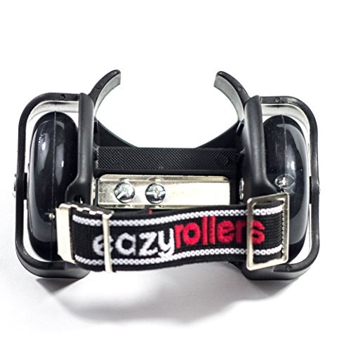 Eazy Rollers Blue heel wheels skates (Black)