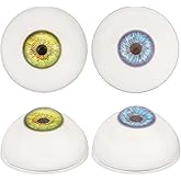 Amazon.com: PH PandaHall 2 Pairs 32mm Doll Eyes Realistic Human Eyes ...