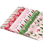 Amazon.com: MAYPLUSS Christmas Wrapping Paper Roll - Mini Roll - 17 inch X 120 inch Per roll - 3 ...