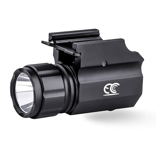 MCCC Tactical Gun Light, 2-Mode Handgun Torch Pistol Light, LED Strobe ...