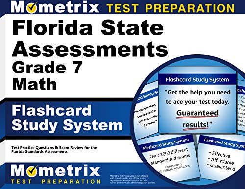 Florida State Assessments Grade 7 Mathematics Flashcard Study System ...