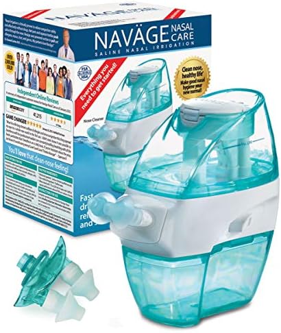 سعر Naväge Nasal Irrigation Multi-User Bonus Pack: Navage Nose Cleaner ...