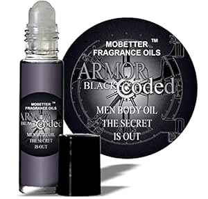 Amazon.com : Armor Black Coded Cologne Fragrance Body Oil for Men by ...