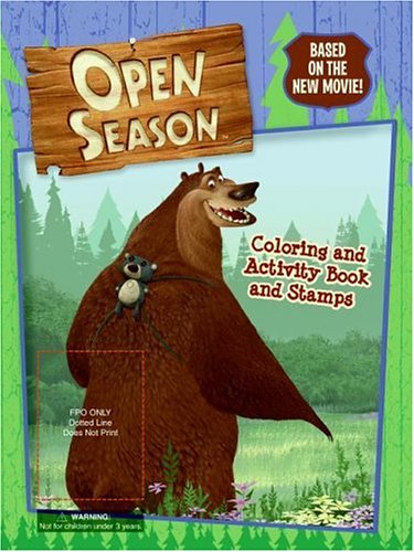 Open Season: Coloring and Activity Book and Stamps: Frantz, Jennifer ...
