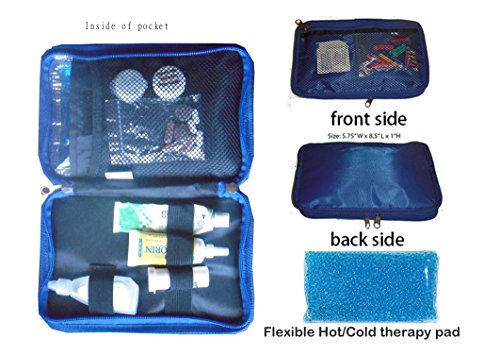 Diabetic/Medication with Hot/Cold Therapy Pad Travel Cooler Pocket in ...