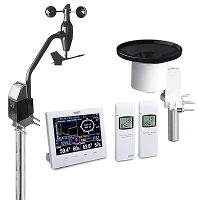 Buy ECOWITT HP3501 TFT Wi-Fi Weather Station with Solar Powered ...