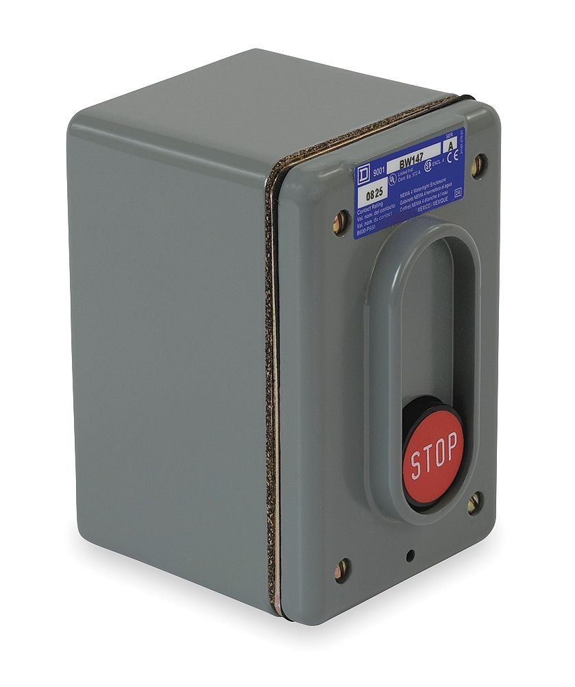 Amazon.com: Control Station, Push Button, Stop, 1NC: Industrial ...