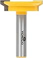 Yonico 15133 Drawer Front Joint Router Bit with Reversible 1/2-Inch ...
