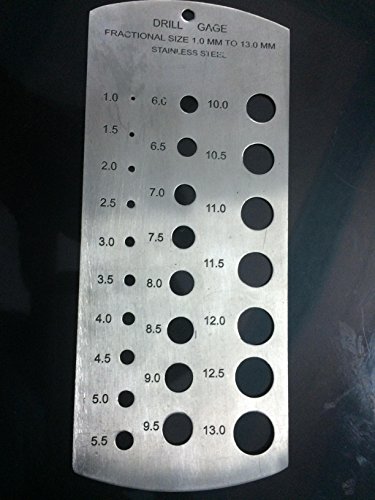 Compare Price: metric drill bit gauge - on StatementsLtd.com