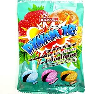 Amazon.com : (Pack of 3) Dynamite Candy Assorted Chocolate Filled Mint ...
