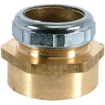 EZ-FLO 35403 Brass Trap Adapter Male with Slip Joint Nut and ...