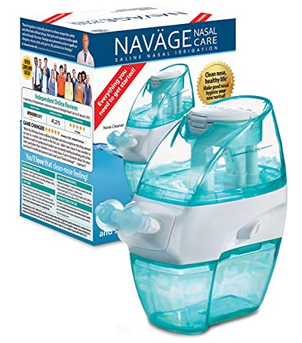 Navage Deluxe Bundle - Navage Nasal Irrigation System - Saline Nasal ...