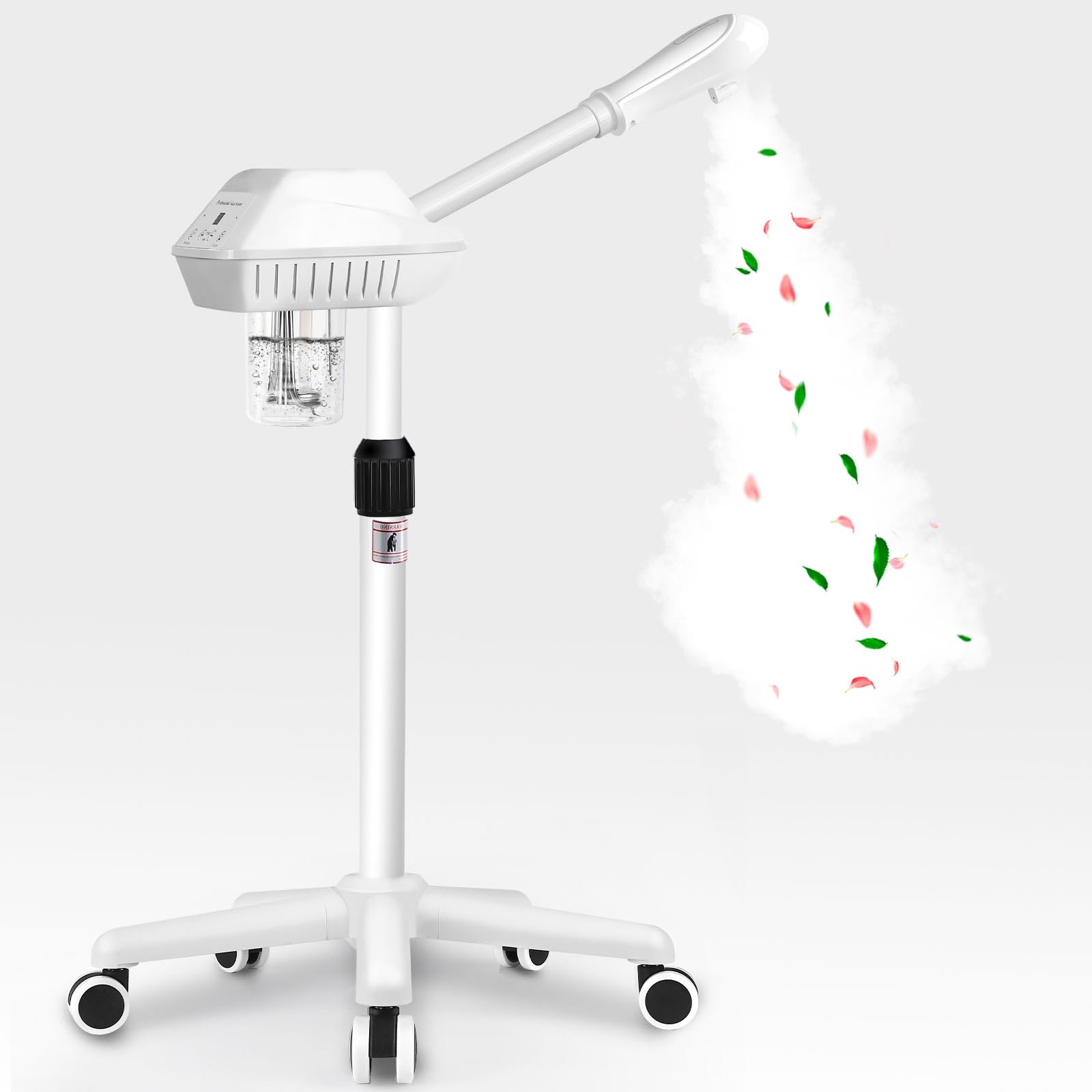 Professional Facial Steamer, Facial Steamer with Wheels, Spa Ozone ...