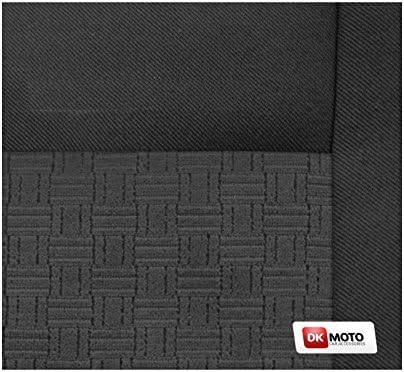 DKMOTO DK541AP1 Tailored Van Seat Covers for Ford Transit Custom without Fold Down Table – BigaMart