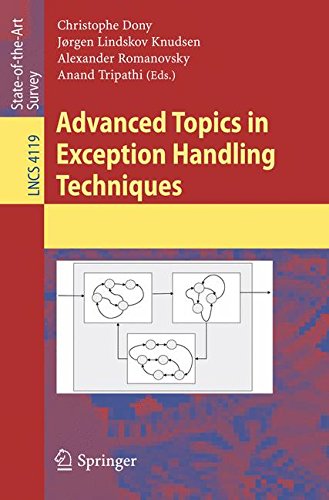 DoWnLoAd @PDF~ Advanced Topics in Exception Handling Techniques Lecture ...