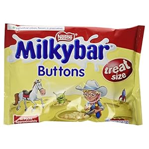 Nestle Milkybar White Chocolate Mini Buttons, 12 Bags, 189 g: Amazon.co ...