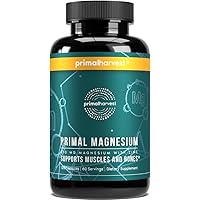 Amazon.com: Magnesium Supplement Complex 310mg by Primal Harvest with ...