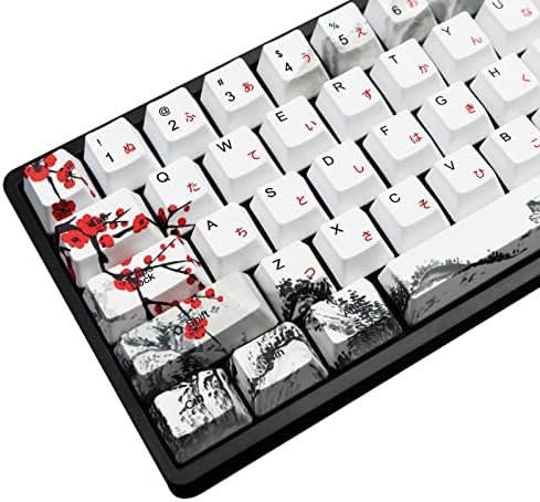 MOLGRIA Keycaps 68 Set for RK68 GK68 Mechanical Keyboard, Custom PBT ...