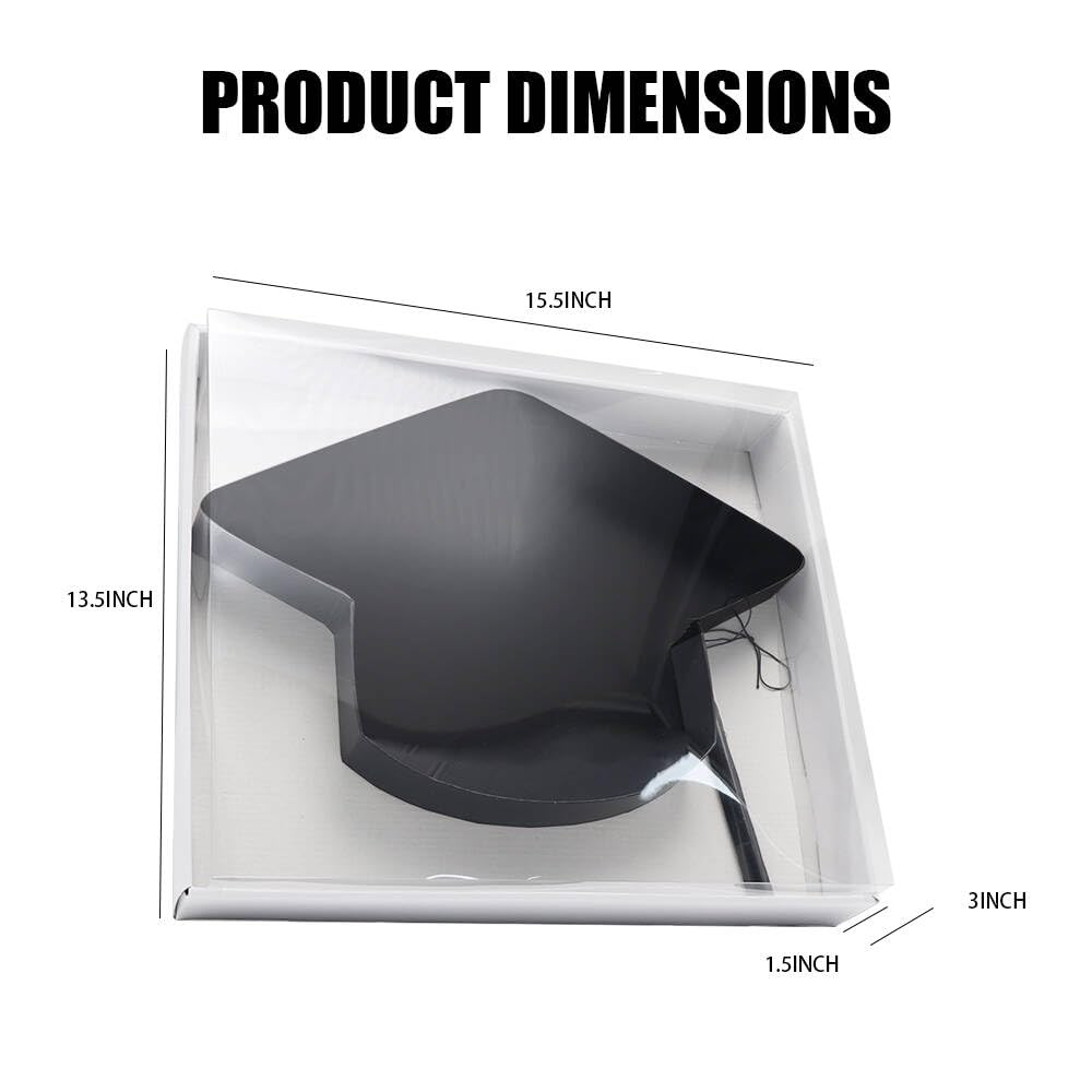 WENPACK 2025 Cardboard Grad Cap Shaped Charcuterie Mache Treat ...