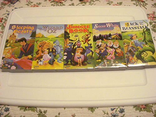 Vhs Set Of Five Golden Films Animated Vhs Movies Sleeping | Desertcart ...