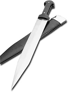 Amazon.com : Qama Persian Knife with High Carbon Steel Double Edged ...