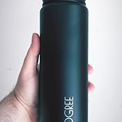 720°DGREE Gourde INOX noLimit - 410ml, 530ml, 710ml, 950ml, 1200ml | Bouteille Isotherme sans ...