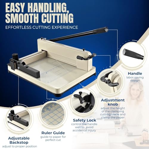Stack Paper Cutter Guillotine