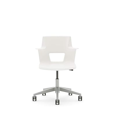 Buy Turnstone by Steelcase Shortcut Five Arm Base-Arctic White ...