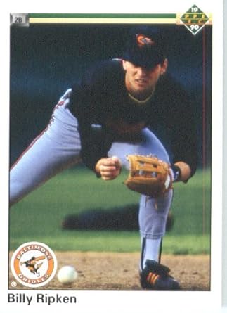 Amazon.com: 1990 Upper Deck Baseball Card #184 Billy Ripken ...