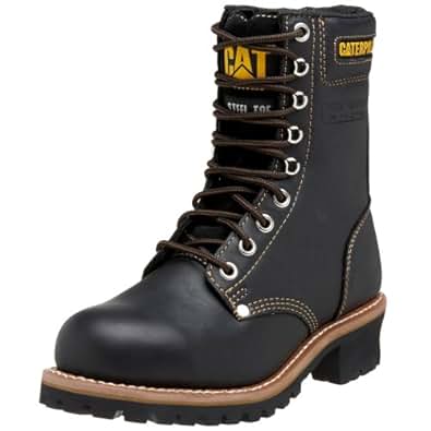 Amazon.com | Caterpillar Men's Logger 9" Logger Boot | Industrial ...