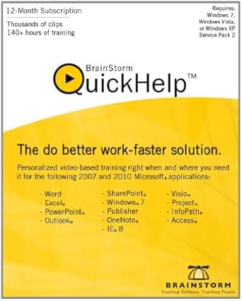 Amazon.com: QuickHelp by BrainStorm, Inc. [Download]: Software