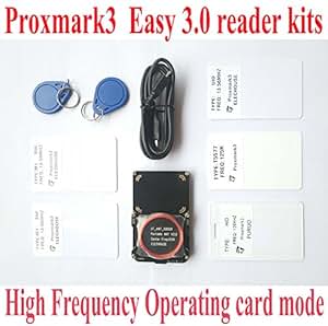 Amazon.com: SETCTOP Proxmark3 V3 EASY3.0 KIT NFC RFID reader writer SDK ...
