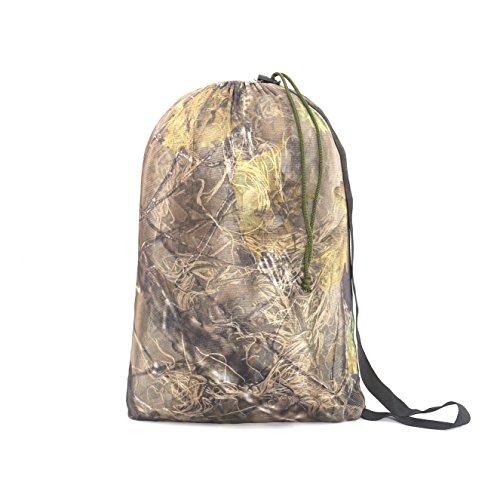 AUSCAMOTEK Hybrid Ghillie Suit for Hunting Camouflage Suit Dry Grass 3D ...