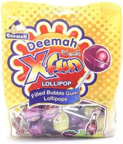 سعر Deemah Extra Fun Lollipops, 50 x 20 g فى السعودية | بواسطة امازون ...